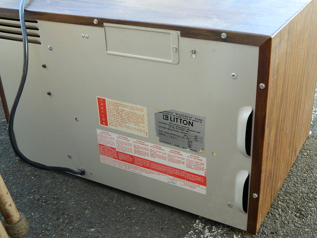 AA6015- WORKING Vintage Minute Master ‘LITTON’ Microwave Oven w/ Manual ...